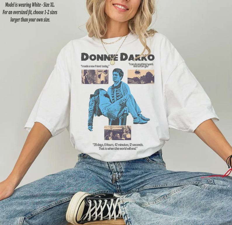 Retro Donnie Darko Movie Shirt, Jake Gyllenhaal Tee - Etsy