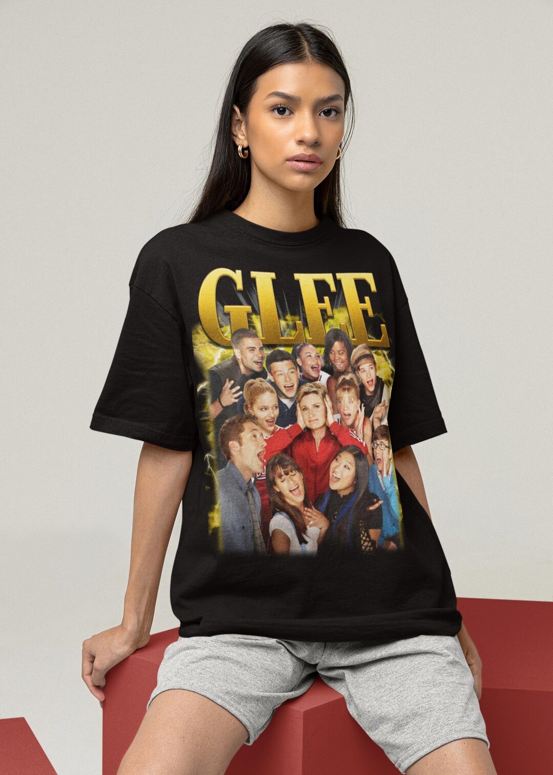 Glee Cast T-shirt, Music TV Show Merchandise - Etsy UK