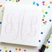 Personalized Square Notepad With Monogram - Etsy