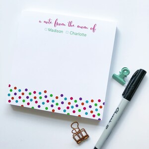 From the Mom of Notepad / Personalized Notepad / Notepads for Mom ...