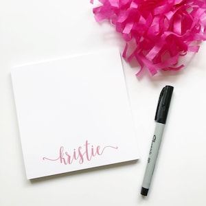 Personalized Notepad With Name / Housewarming Gift / Notepads ...