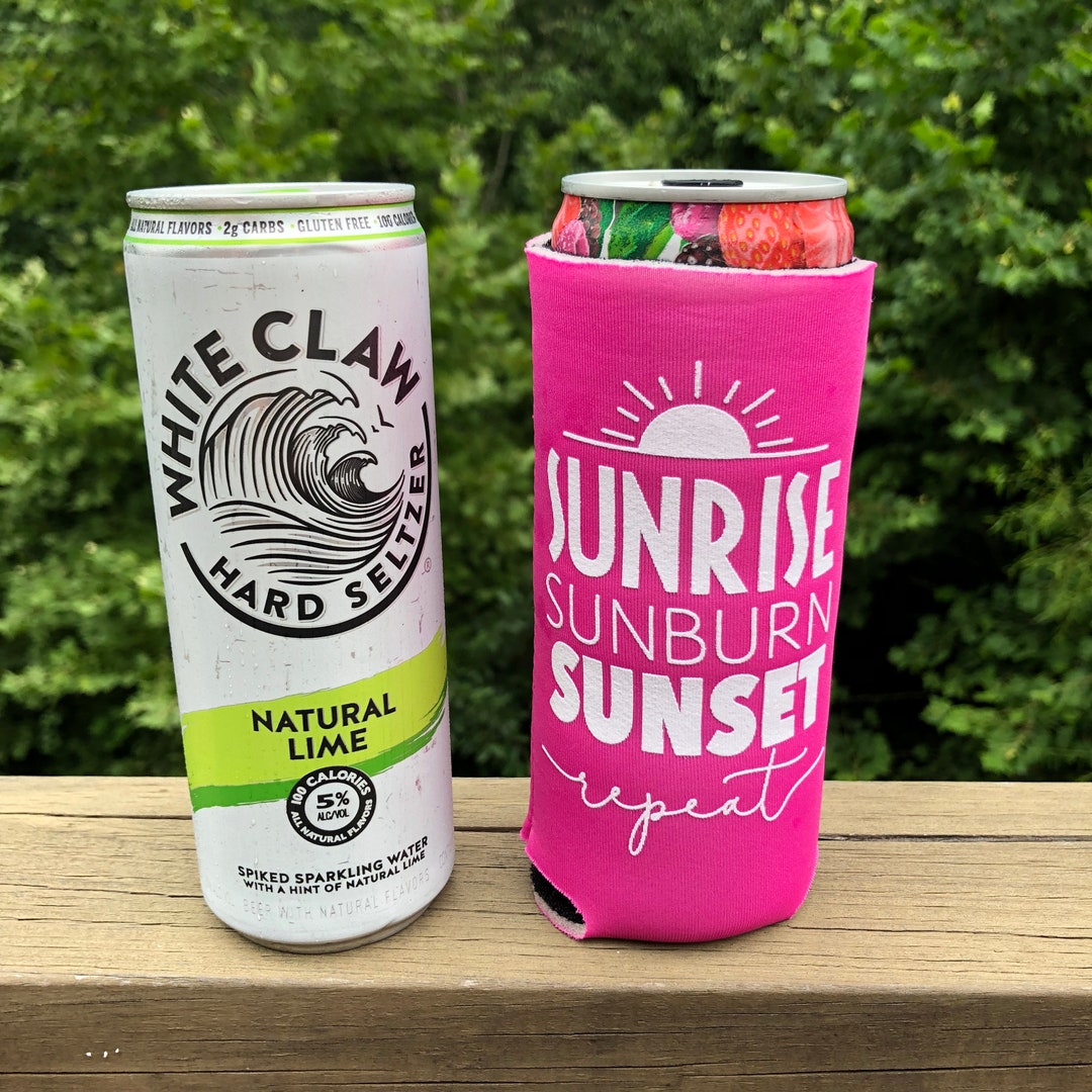 Summer Slim Can Coolers for the Beach and Lake - Etsy