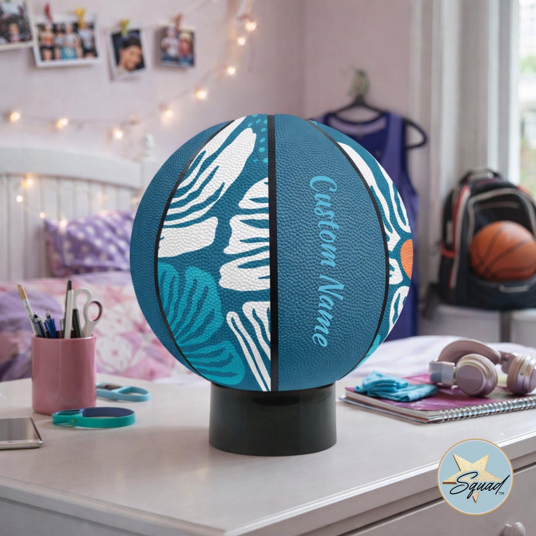 Personalized Basketball Keepsake for Girls Custom Name Sports Gift for ...