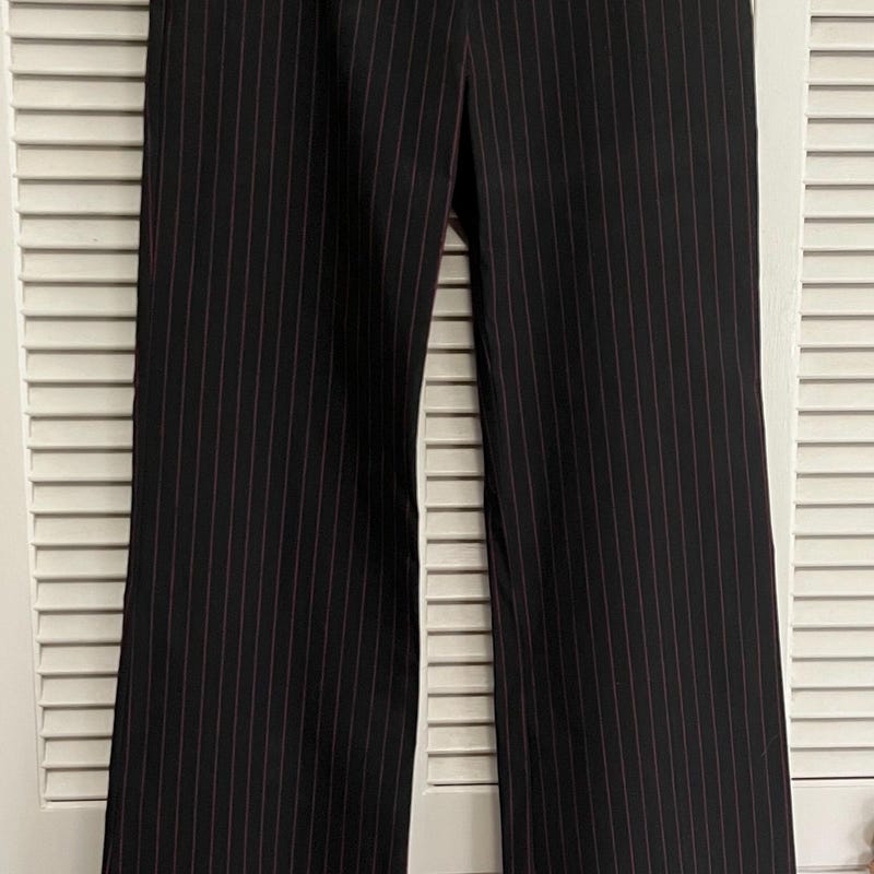 Pinstripe Harem Pants - Etsy