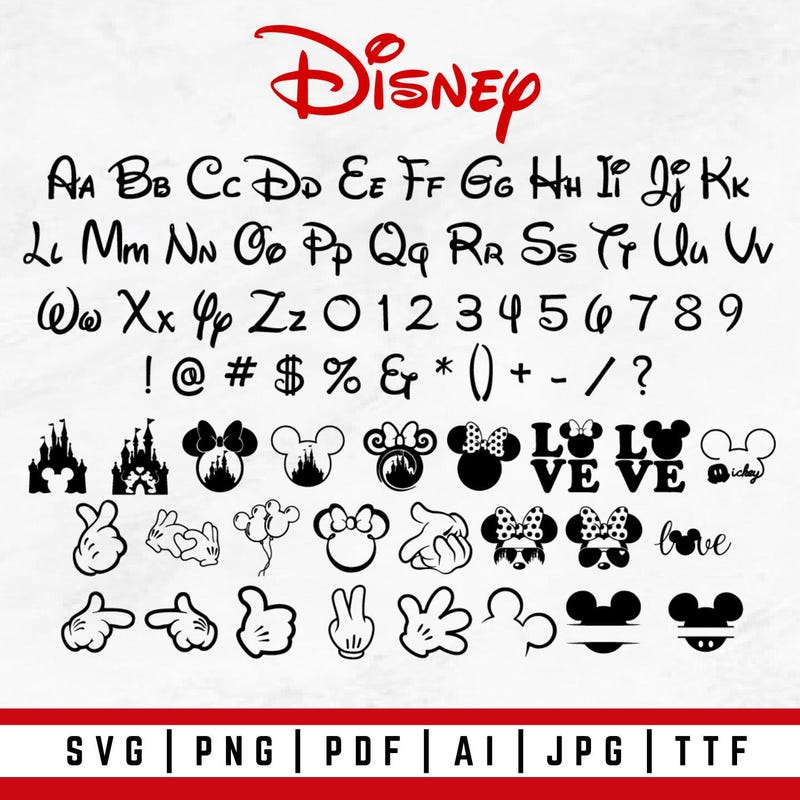 Disneyland Kids Svgs - Etsy UK