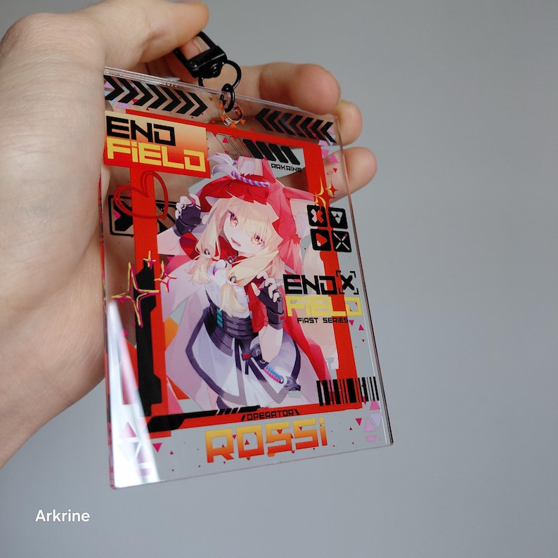 LIMITED Edition Arknights ENDFIELD Keychains 10cm [GFX Keychain] - Etsy