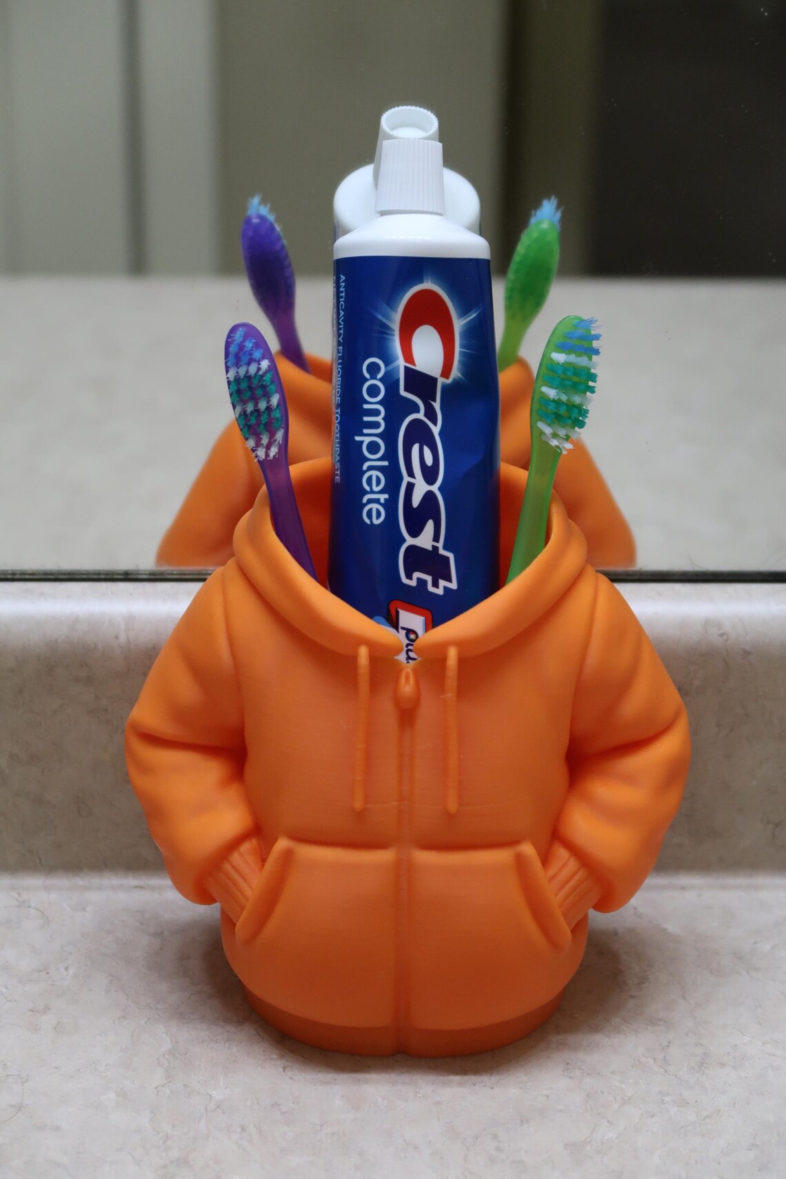 3D Printed Puffer Jacket Organizer – Cute Bathroom & Desk Holder - Etsy