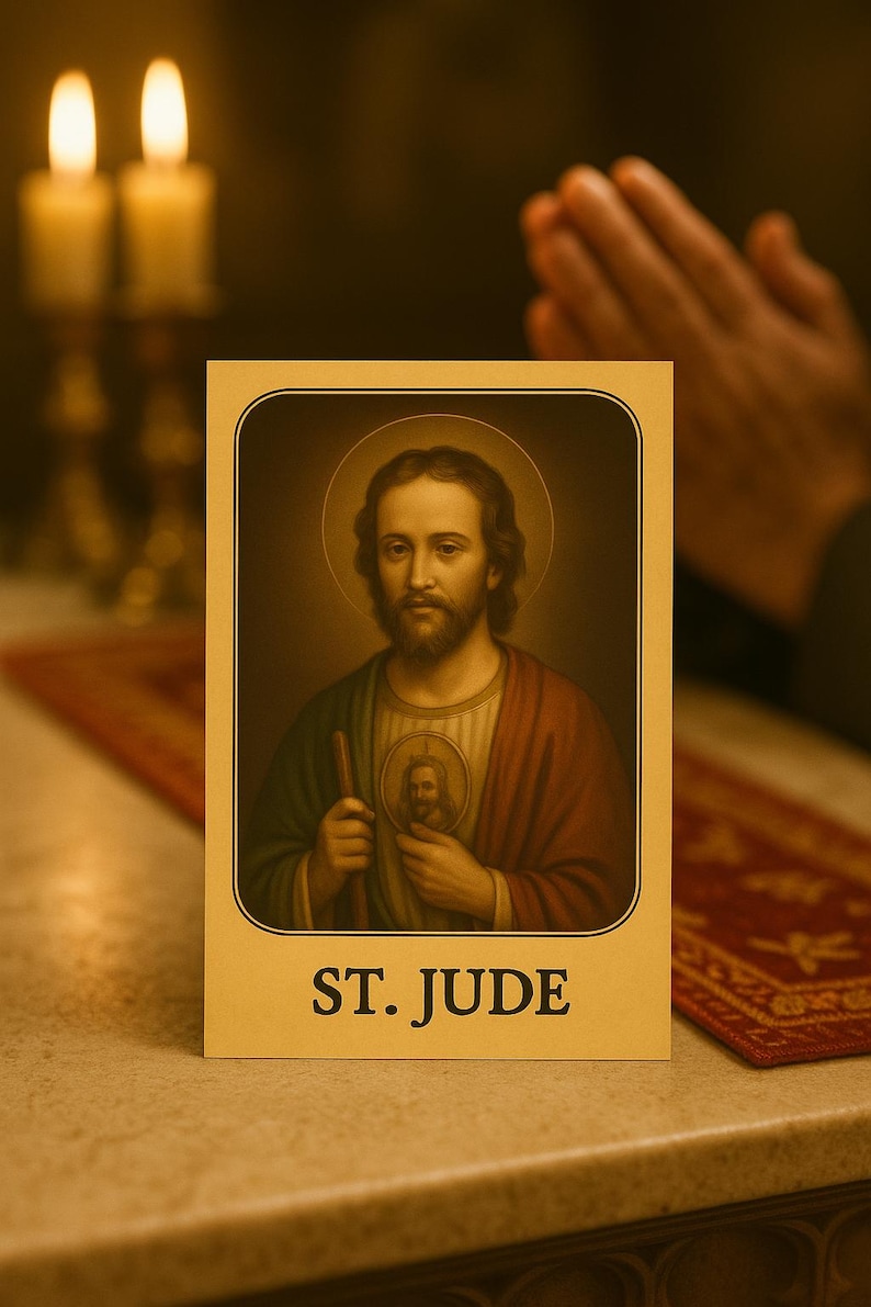 St. Jude Prayer Card: Patron Saint of Hopeless Causes (PDF Download) - Etsy