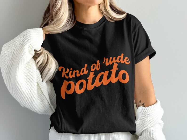 Sweet Potato Kind of Rude Potato PNG SVG, Funny Couple Matching ...