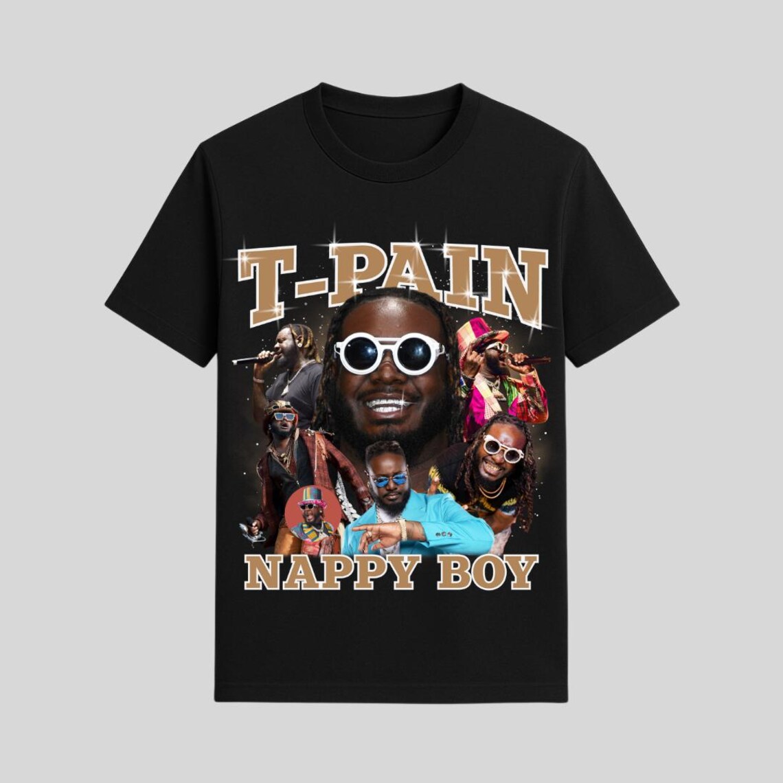 T Pain Png, T-pain Celebrating 20 Years Shirt Design, Bootleg Tee ...