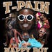 T Pain Png, T-pain Celebrating 20 Years Shirt Design, Bootleg Tee ...
