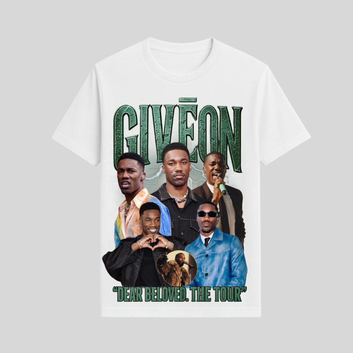Giveon T Shirt Design PNG Instant Download, Dear Beloved the Tour Png ...