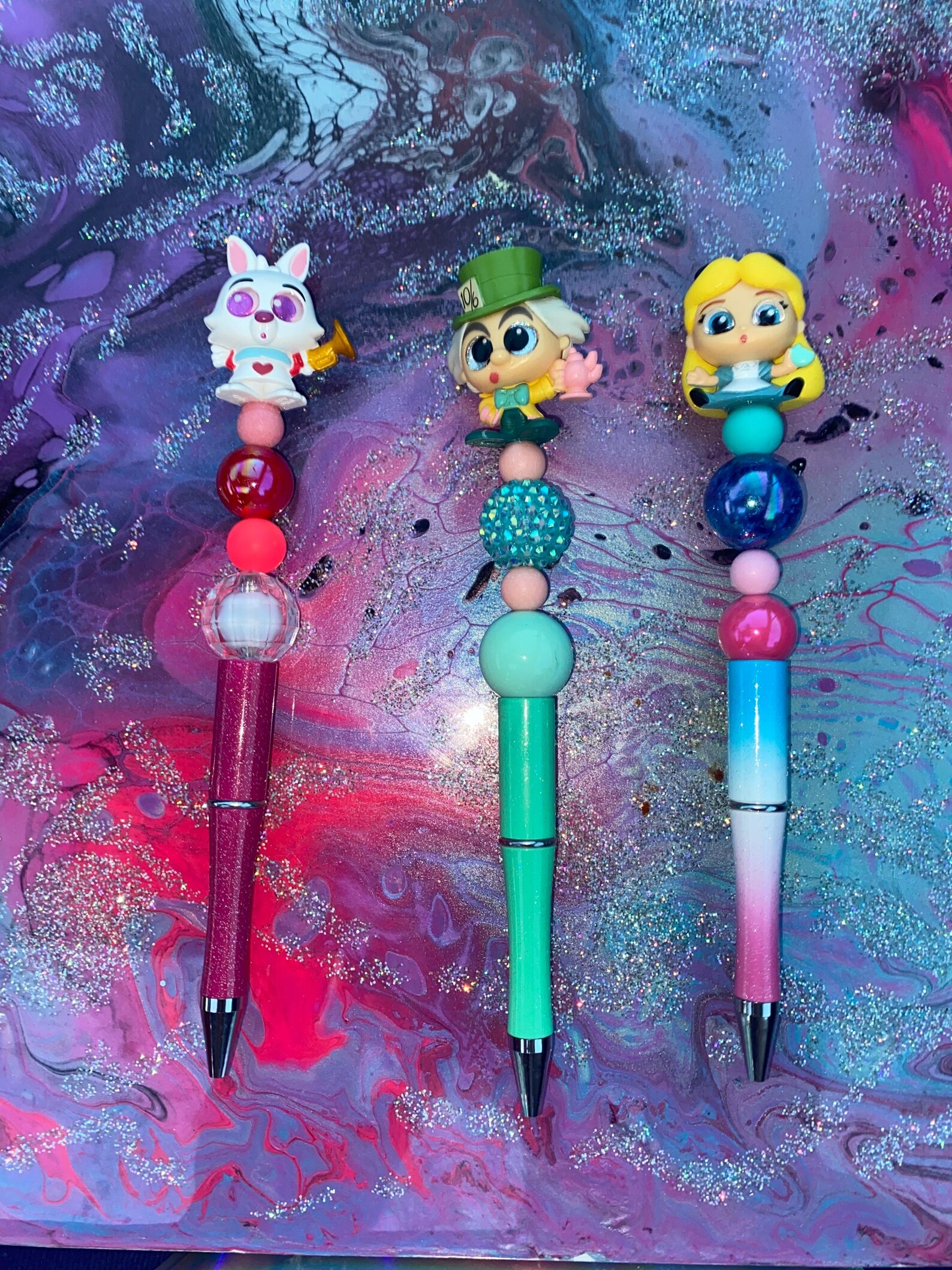 Doorable Lost in Wondland Beaded Pens - Etsy
