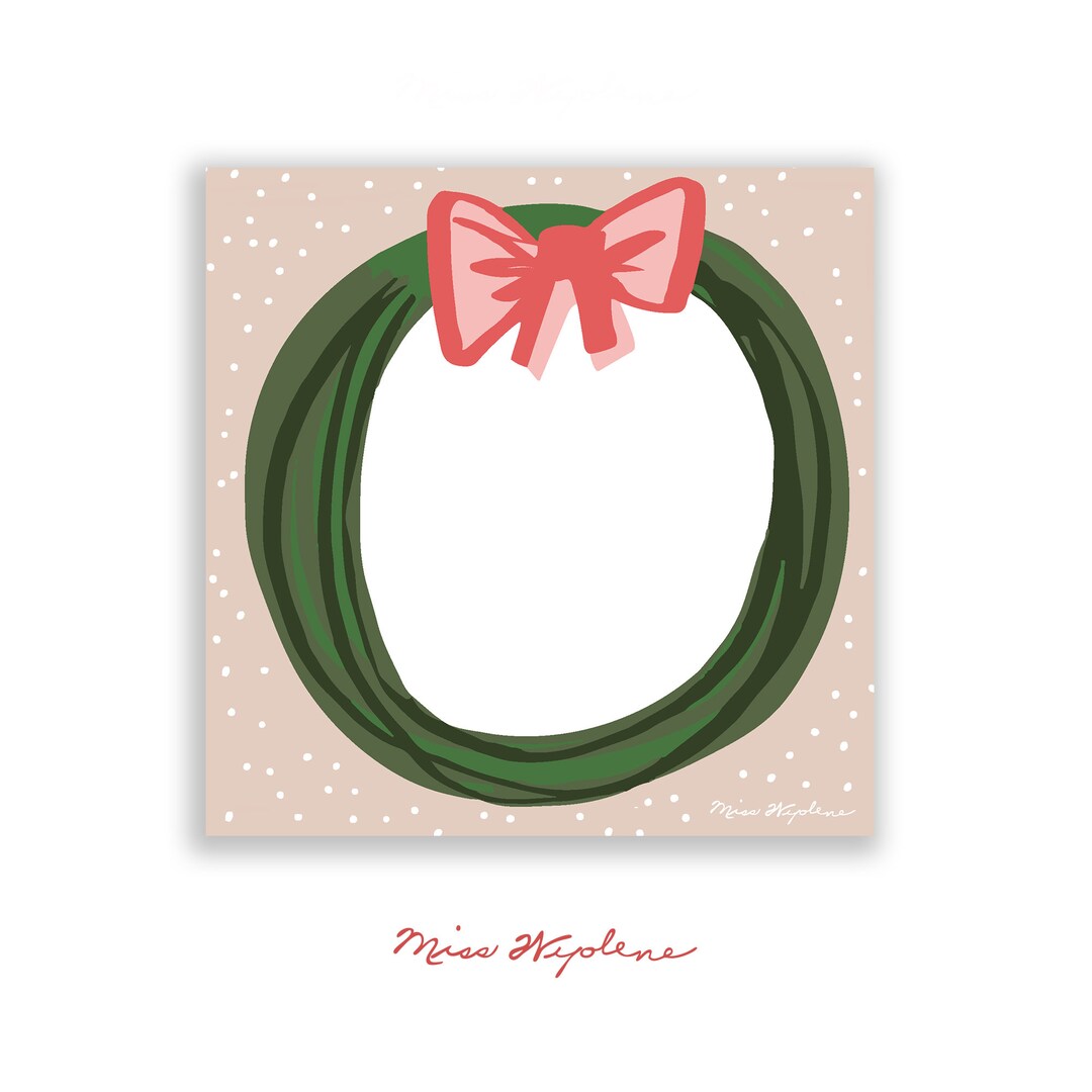 To Do List Notepad, Christmas Notepad, Wreath Notepad, Holiday Gifts for Employees, Christmas ...