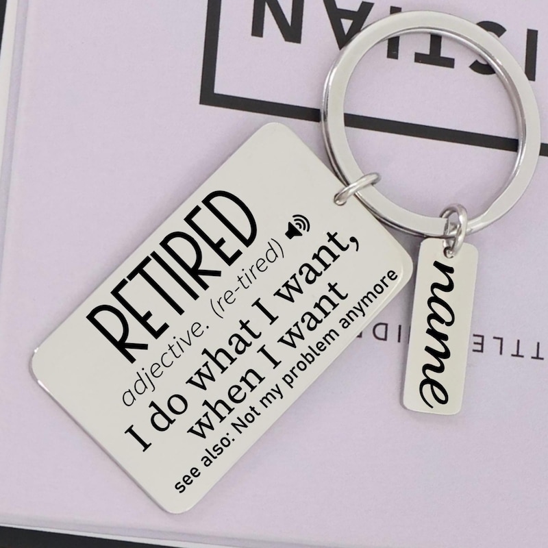 Retired Definition - Etsy