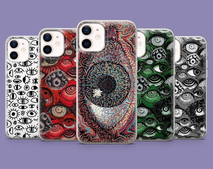 Gore Eyeball Phone Case Creepy Eyes Cover Fit for iPhone 17 16 15 14 13 ...