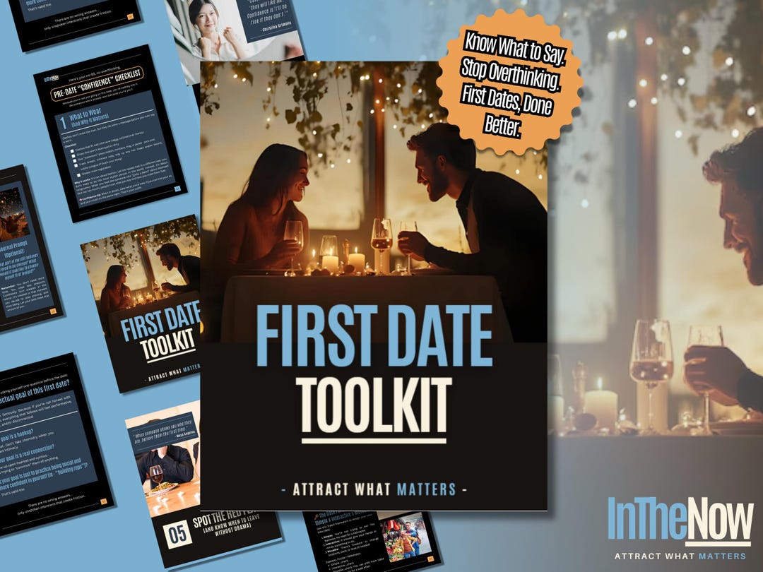 First Date Confidence Toolkit for Men: Conversation Tips & Unique Date ...