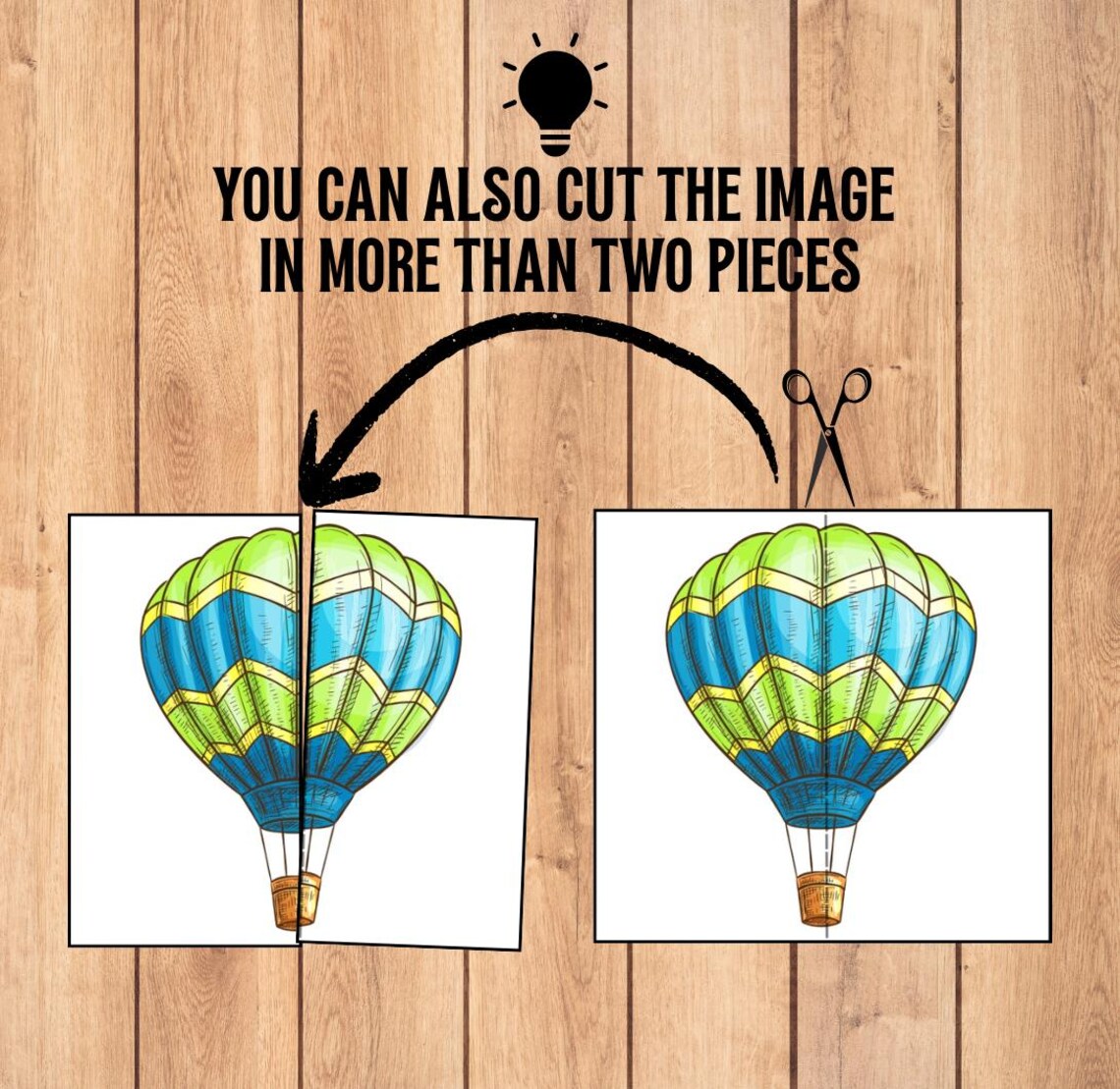 Hot Air Balloon Matching Game: Printable Montessori Flashcards (PDF ...