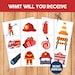 Firefighter Matching Game – Printable Learning Activity for Kids (PDF ...