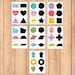 Shapes Shadow Matching Game: Montessori Flashcards (PDF & JPG Digital ...