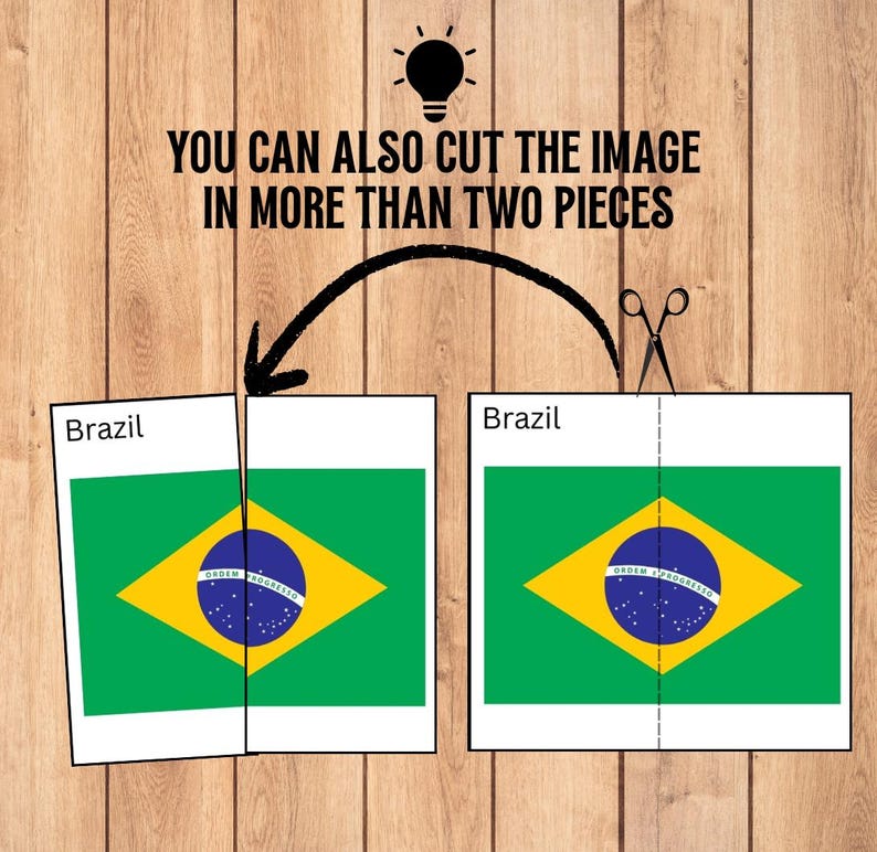National Flags Matching Game: Montessori Geography Printable (PDF & JPG ...