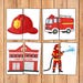 Firefighter Matching Game – Printable Learning Activity for Kids (PDF ...