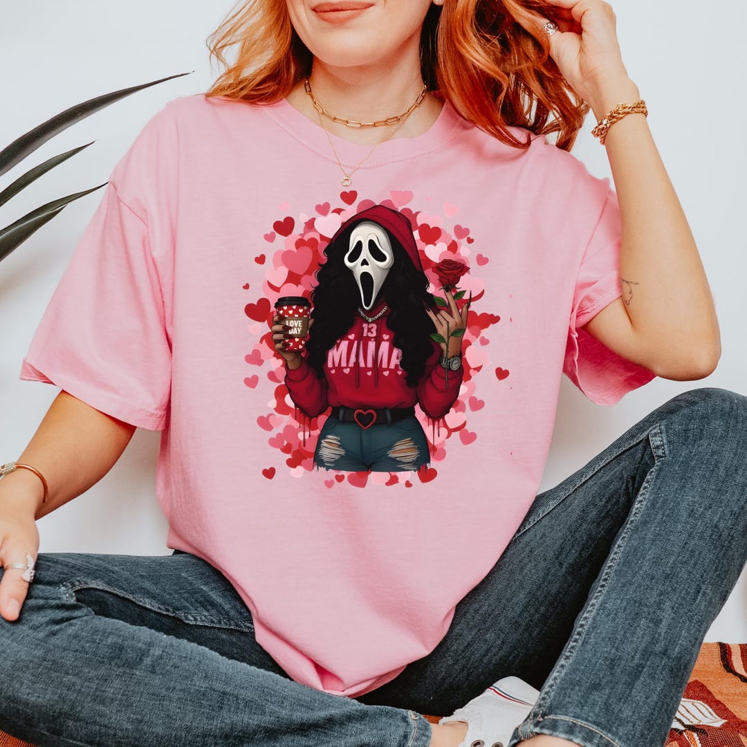 Scream Mothers Days Shirt, Ghostface Coffee Tee, Horror Movie Mama ...