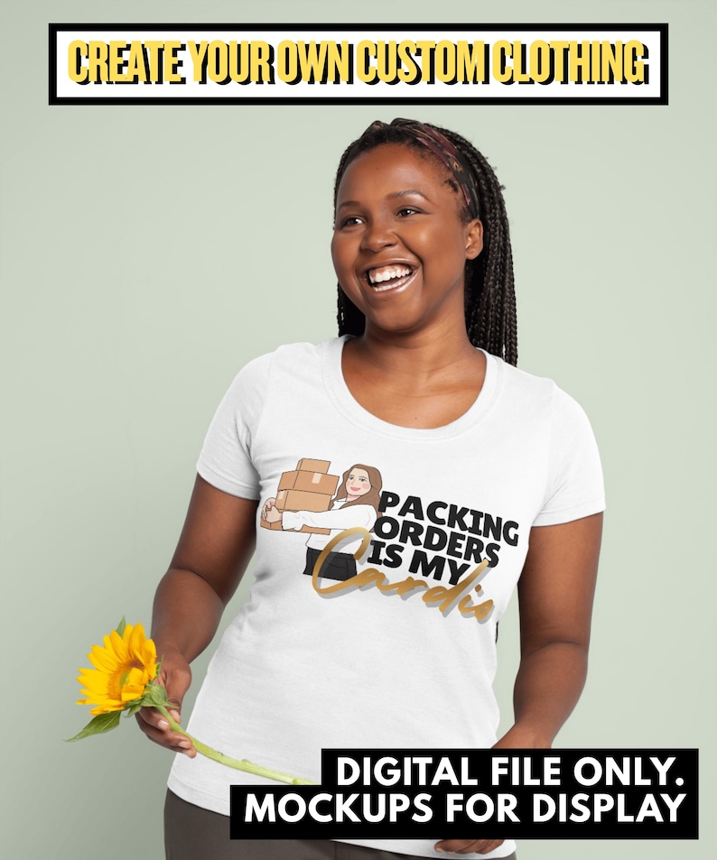 Packing Orders is My Cardio PNG| Small Business Owner Humor Digital ...