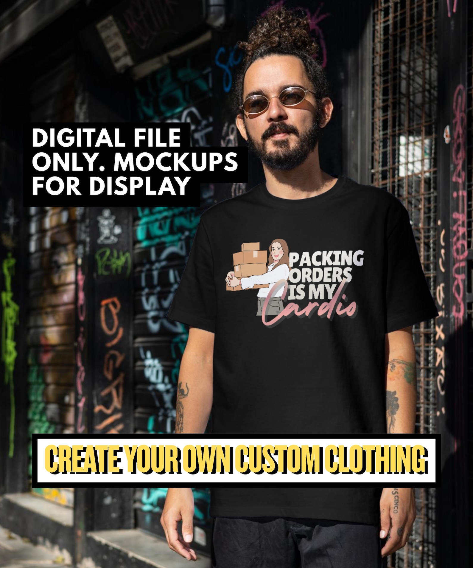 Packing Orders is My Cardio PNG| Small Business Owner Humor Digital ...