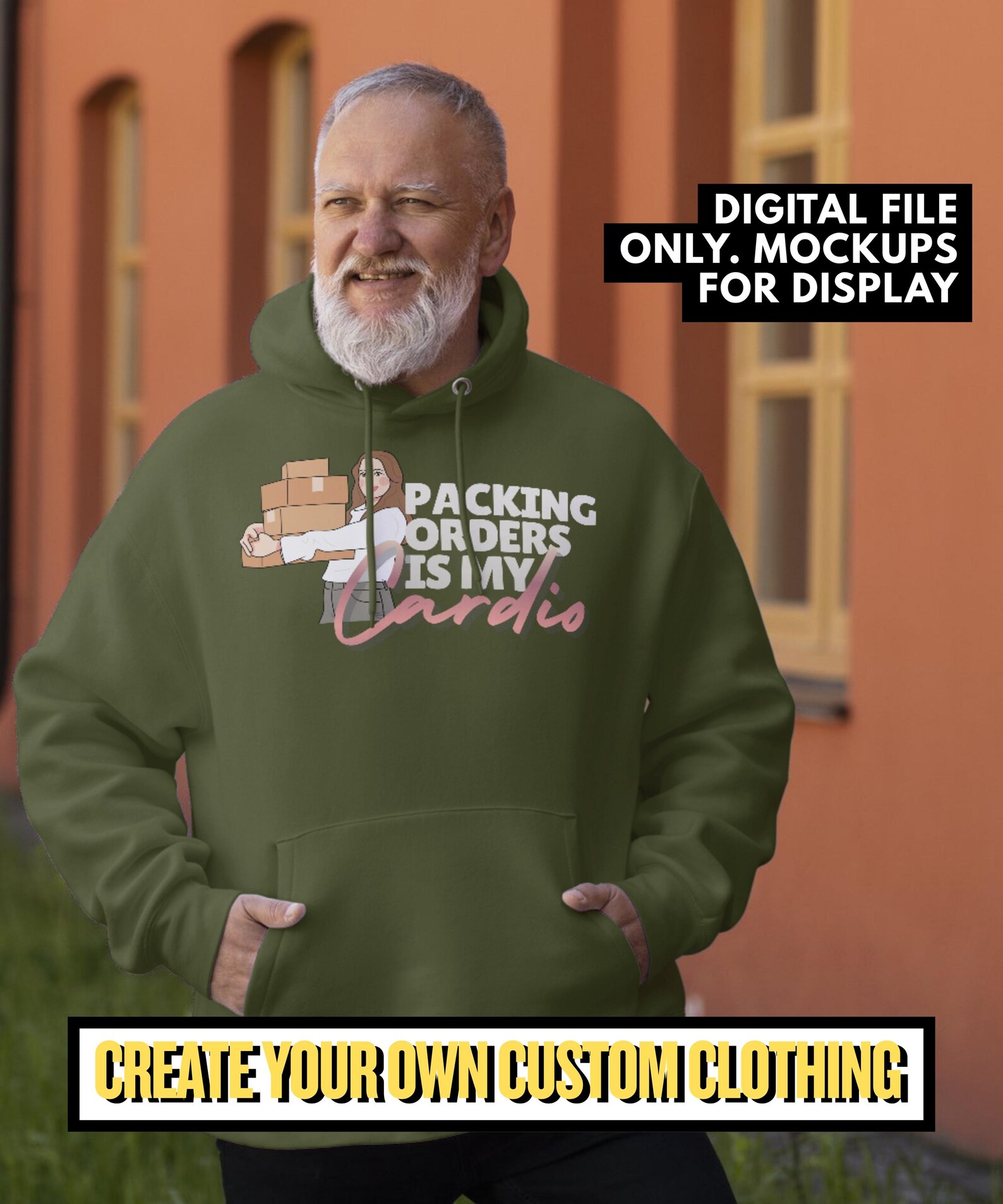 Packing Orders is My Cardio PNG| Small Business Owner Humor Digital ...