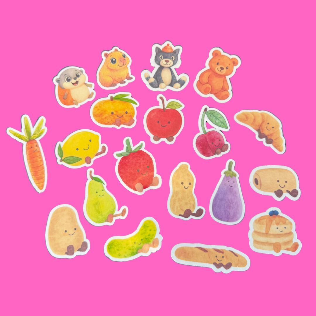 Jellycat Inspired Stickers – Matte Vinyl Waterproof – 19 Designs ...