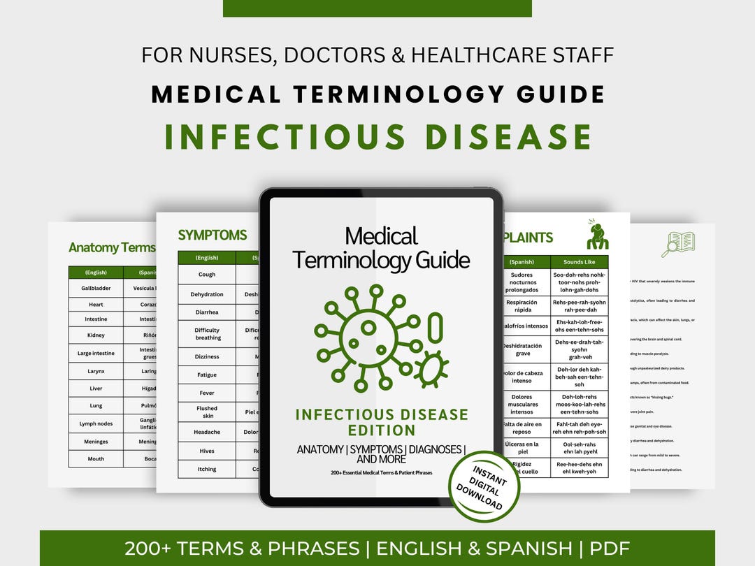 Infectious Disease Nursing & Medical Study Guide, English–spanish ...
