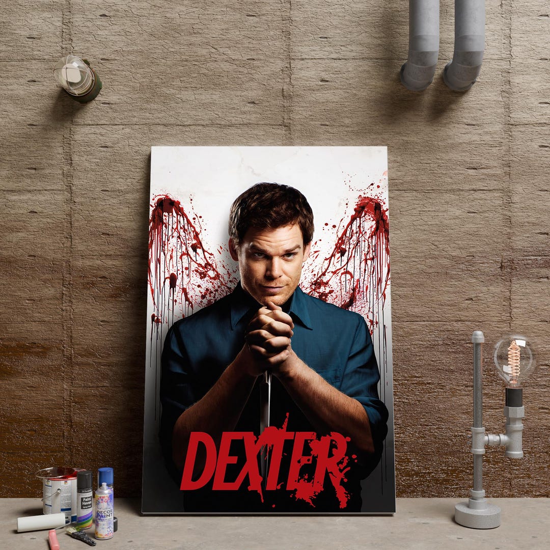 Dexter Poster, Dexter Morgan Wall Art, Michael Hall Wall Decor, Rolled ...