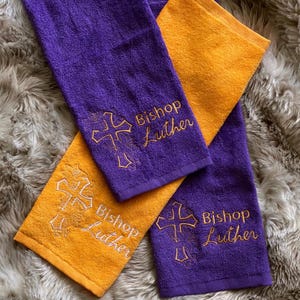 Custom Ministry Towel, Pastor Anniversary Gift, Seminary School ...