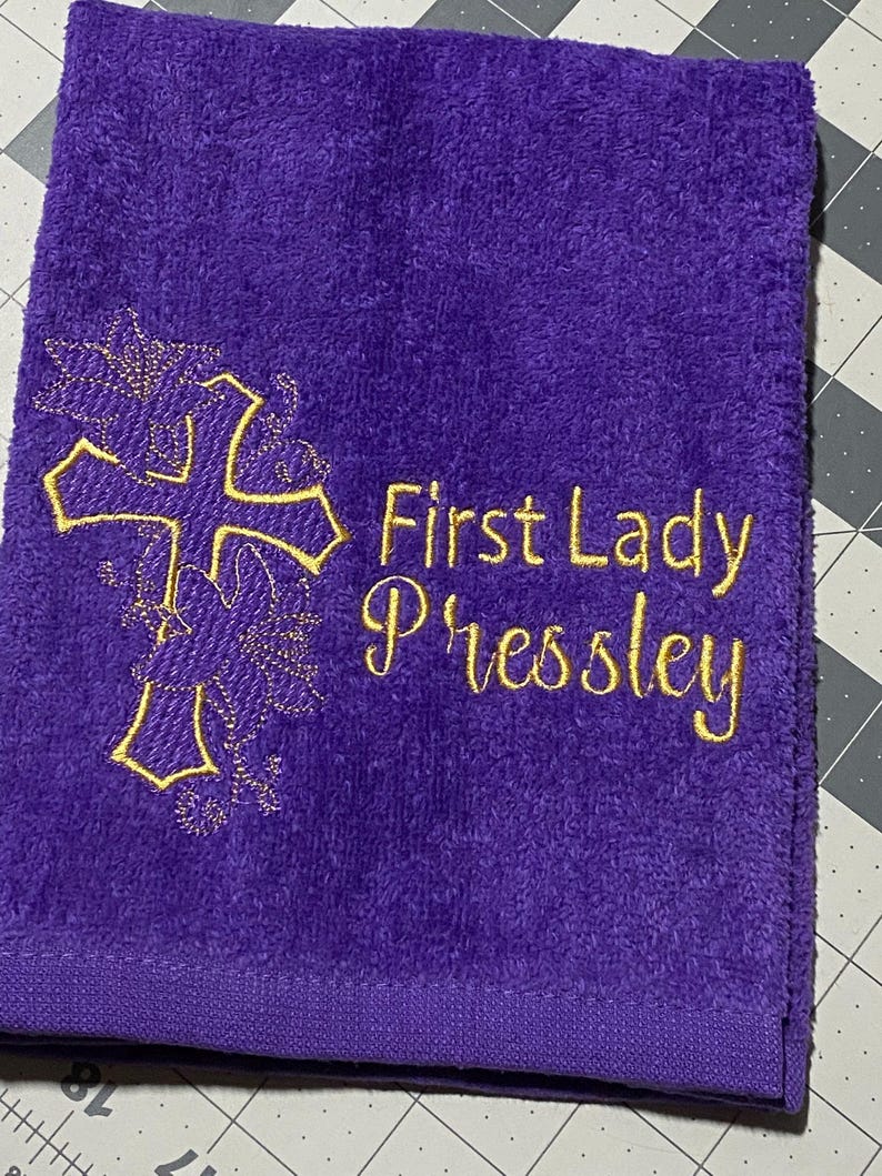 Custom Ministry Towel, Pastor Anniversary Gift, Seminary School ...