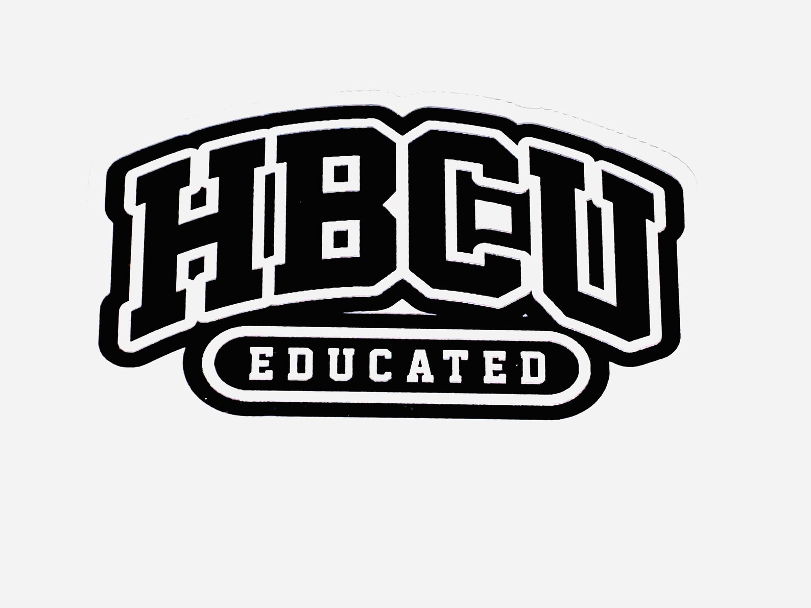 HBCU laminated sticker black College University sticker | Etsy