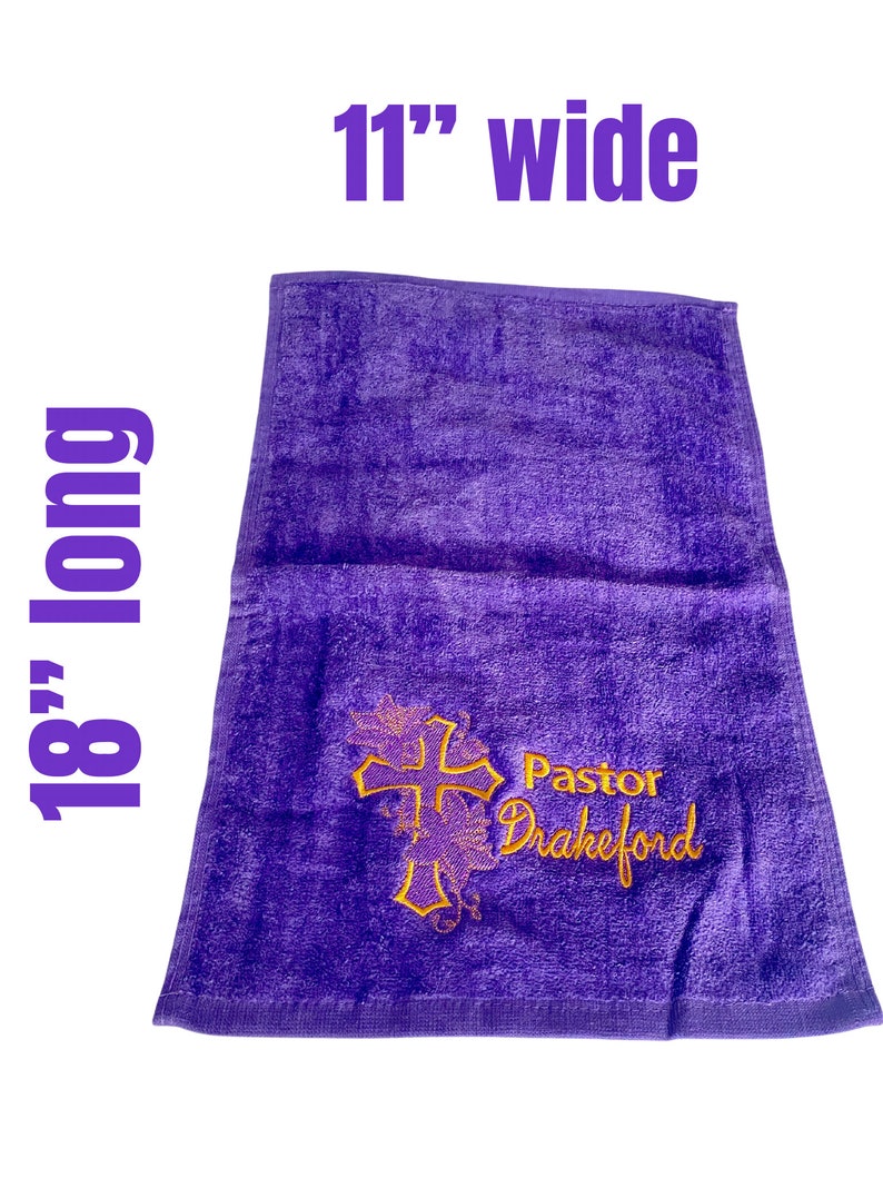 Custom Ministry Towel, Pastor Anniversary Gift, Seminary School ...