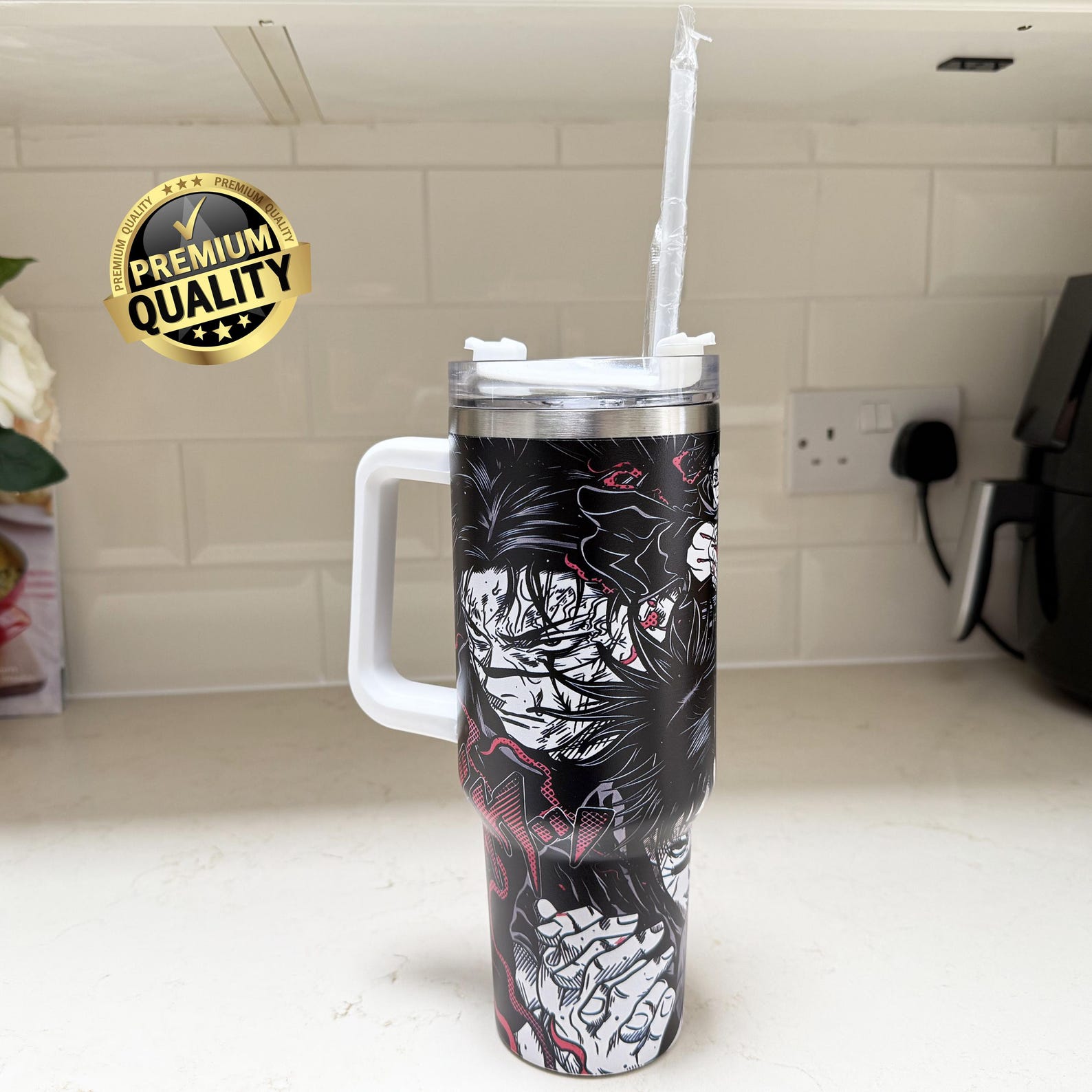 Anime Cup, High Quality Jujutsu Kaisen 40oz Tumbler Cup, Manga Decor ...