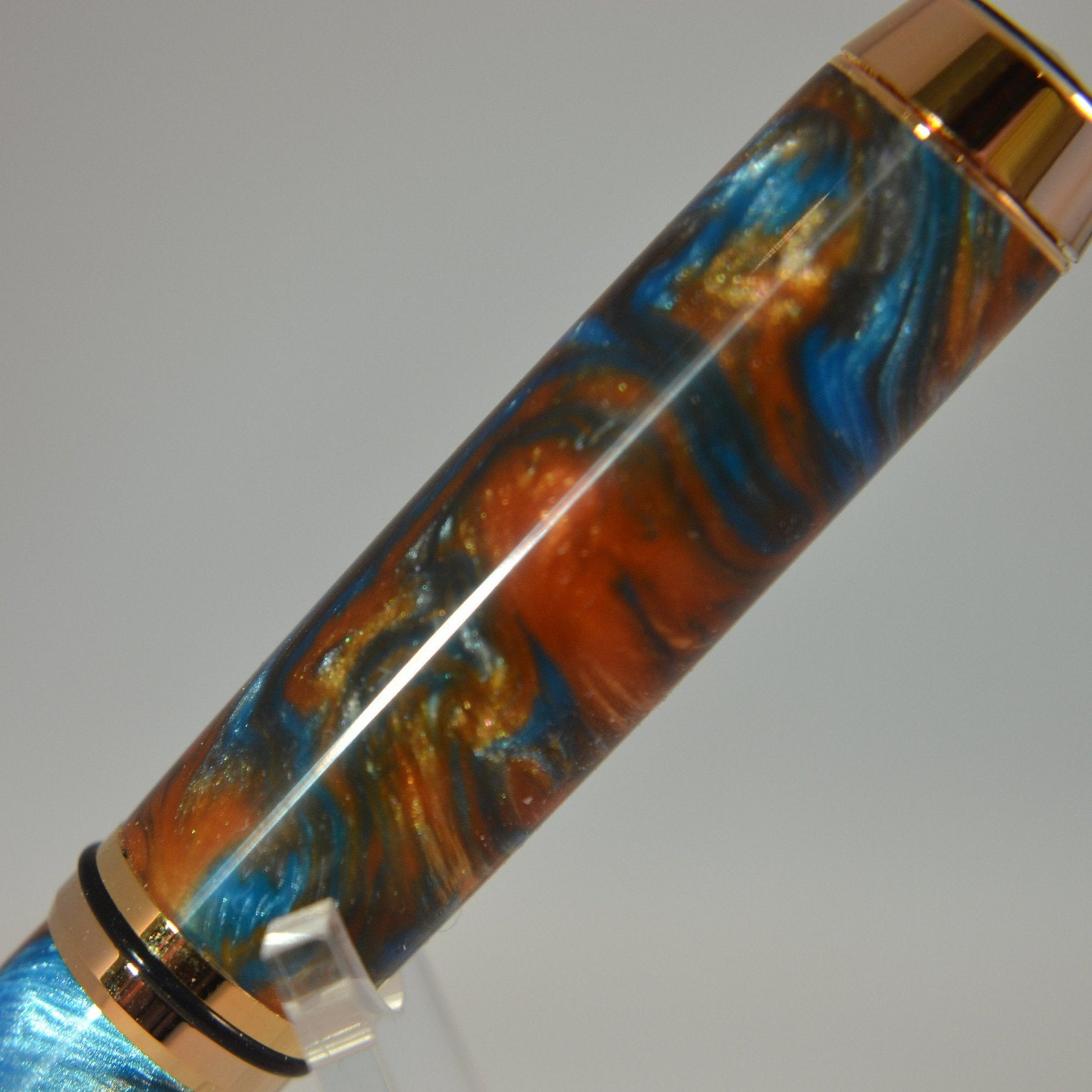 Exciting "southwestern Sunset" Acrylic on a Fine Fountain Pen - Etsy