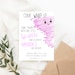 Tornado Birthday Party Invitation PRINTABLE - Pink Two-nado Birthday ...