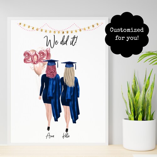 Graduation Print Custom Print for Senior Congratulations | Etsy