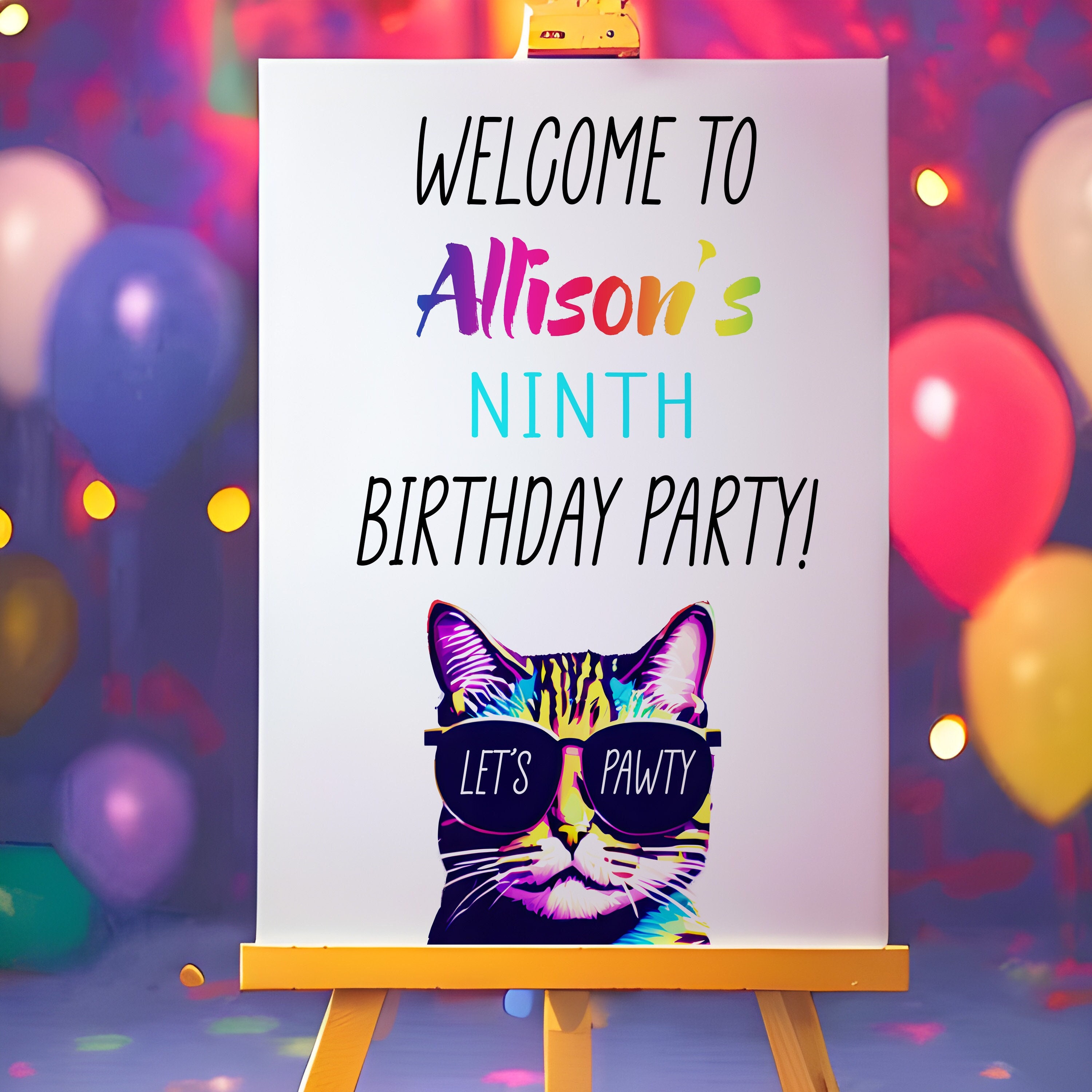 Funny Cat Birthday Party Pictures
