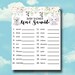 Cute Baby Animals Word Scramble PRINTABLE Baby Shower Game - Etsy