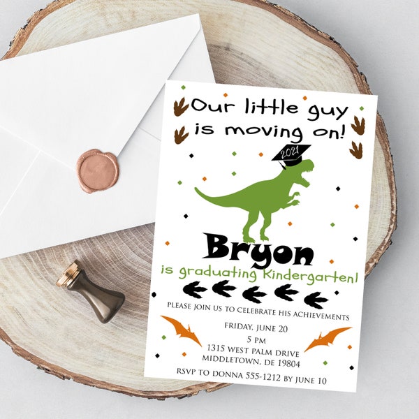 Dinosaur Graduation - Etsy