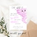 Tornado Birthday Party Invitation PRINTABLE - Pink Two-nado Birthday ...