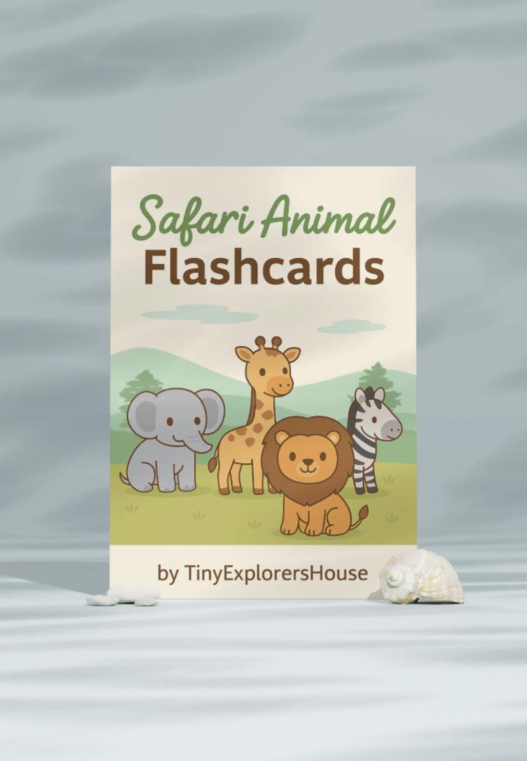 Safari Animal Flashcards | Printable Animal Cards for Kids | Learning ...