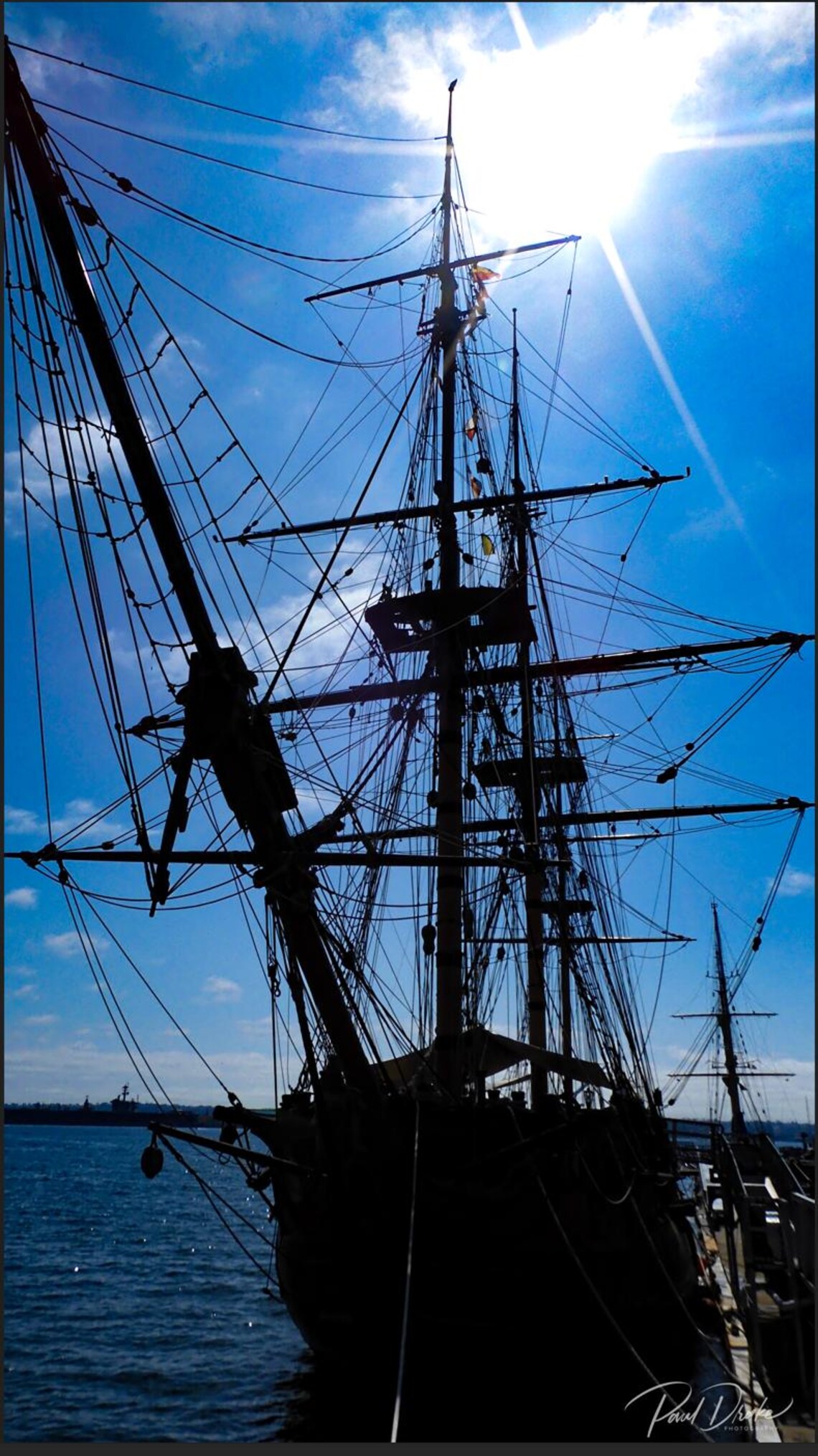HMS Surprise Print: San Diego Harbor, Sunburst Rigging, Maritime Art - Etsy