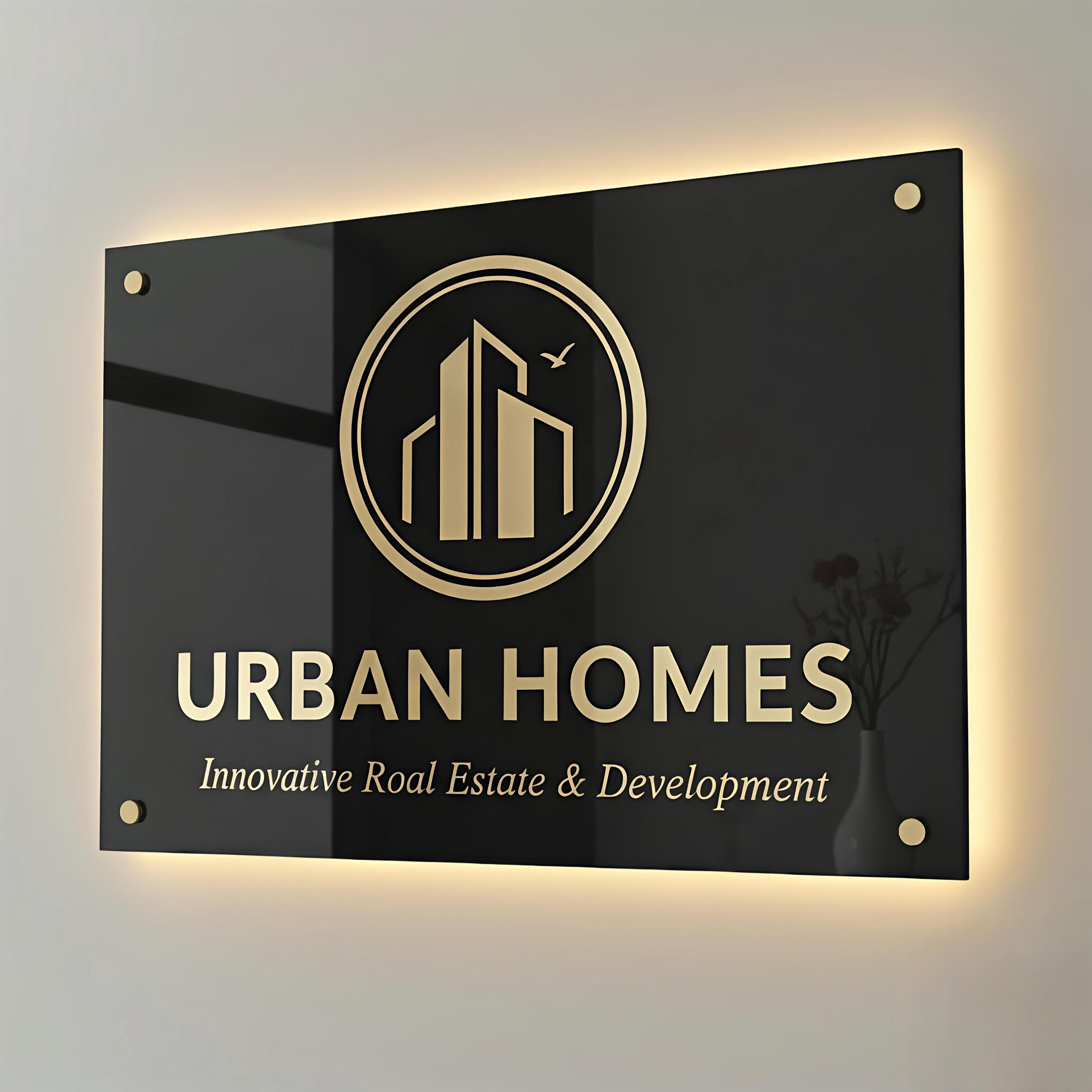 Custom LED Business Sign, Business Company Logo, Branding Logo Signage ...
