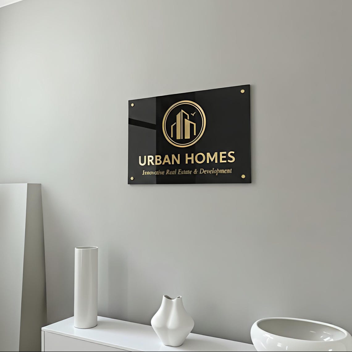 Custom LED Business Sign, Business Company Logo, Branding Logo Signage ...