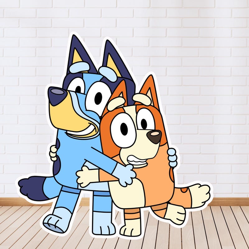 Bluey Cutouts - Etsy